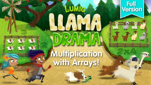 Llama Drama: Multiplication - Lumio Kids