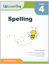 Fourth Grade Spelling Worksheets - K5 Learning