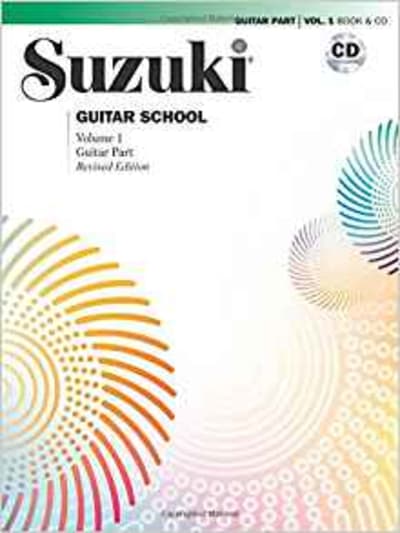 Suzuki Guitar School, Vol 1: Guitar Part, Book & CD - Suzuki Music