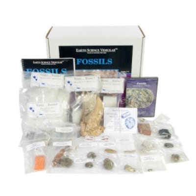 Fossils Kit with DVD - Academy of Science for Kids