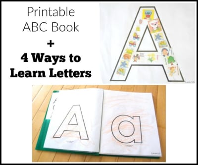 Printable ABC Book: Preschool Learning Activities - Jaimi Erickson