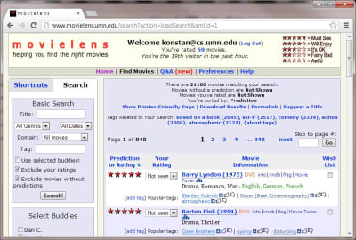 Introduction to Recommender Systems - University of Minnesota