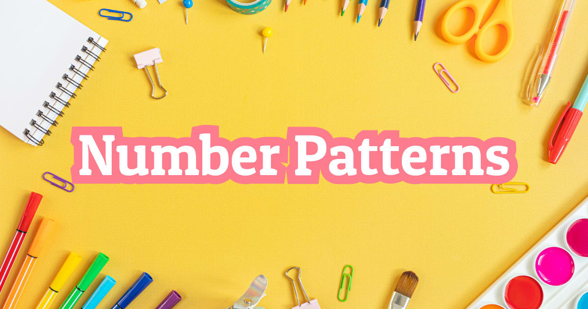 Learn Number Patterns
