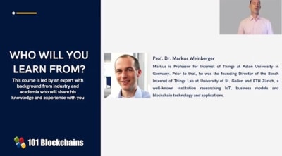 IoT Fundamentals Course - 101 Blockchains