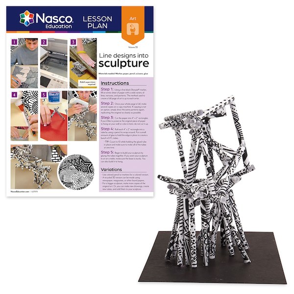 Nasco Elementary Student Art Kit with 12 Project Guides - Nasco Education