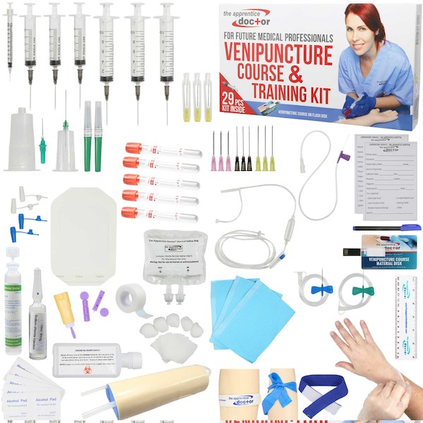 Venipuncture IV Training Course And Phlebotomy Practice Kit - The ...