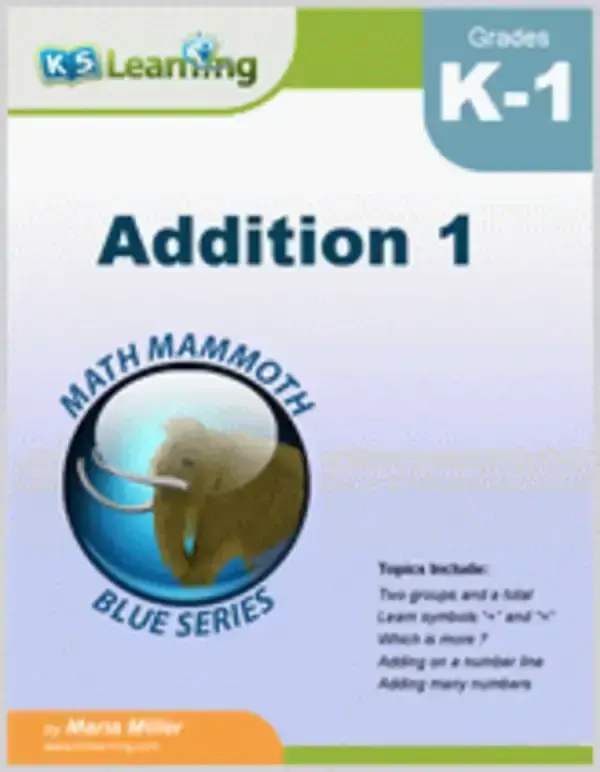 Grade 1 Addition Worksheets - K5 Learning