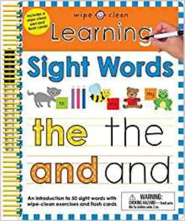 Wipe Clean: Learning Sight Words - Roger Priddy