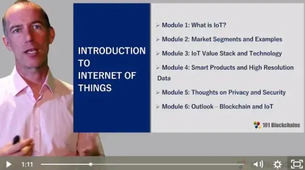 IoT Fundamentals Course - 101 Blockchains