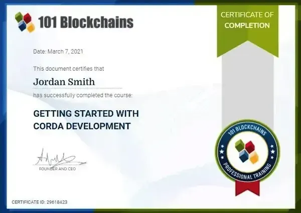 Beginner’s Guide To Corda Development - 101 Blockchains