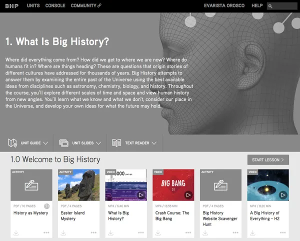Big History Project - Big History Project