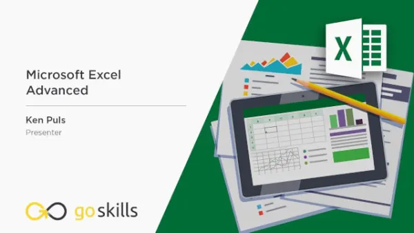 Microsoft Excel 2019 - Advanced - GoSkills