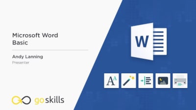 Microsoft Word 2019 - Basic - GoSkills