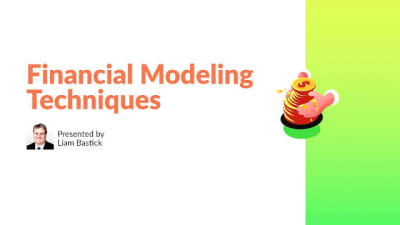 Financial Modeling Basics - GoSkills