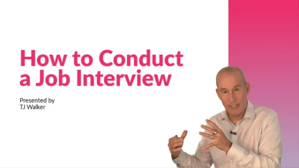 How to Conduct a Job Interview - GoSkills