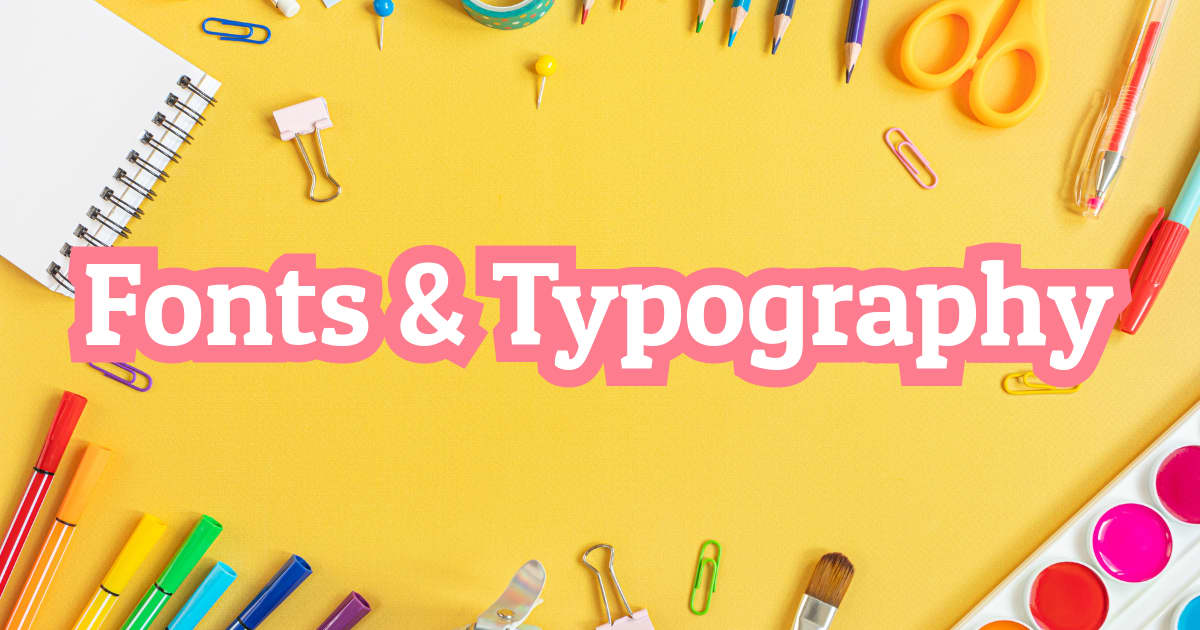 Learn Fonts & Typography