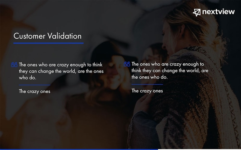Investment Proposal Template by NextView Ventures | Free PDF & PPT Download