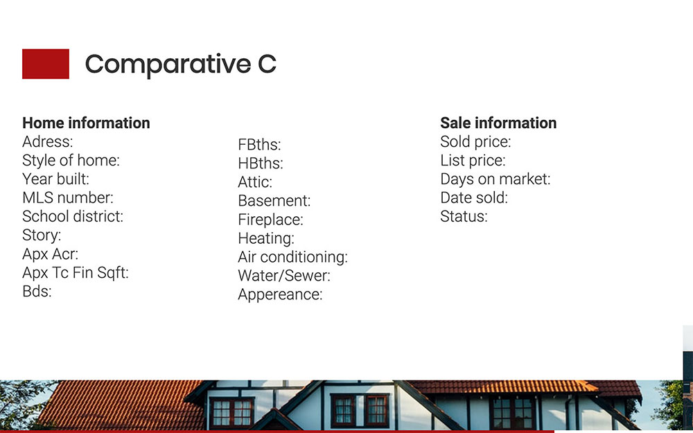 Comparative Market Analysis Template Free PDF PPT Download Comparative Market Analysis Template Free PDF PPT Download