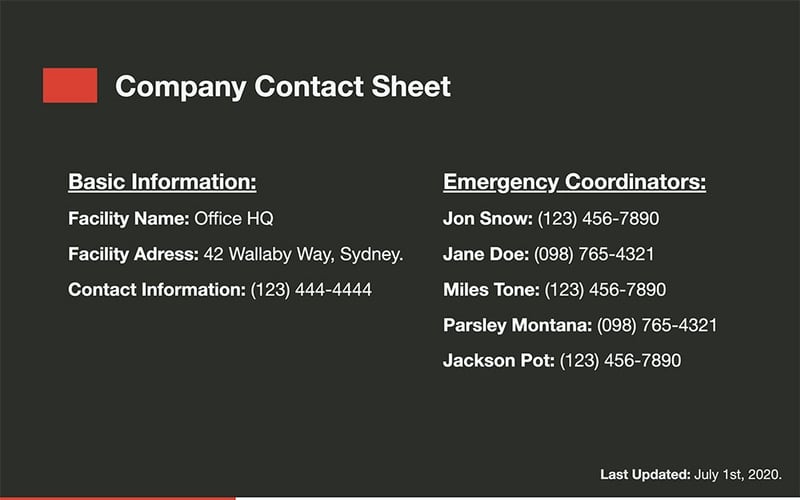 Emergency & Safety Protocol | Free PDF & PPT Download