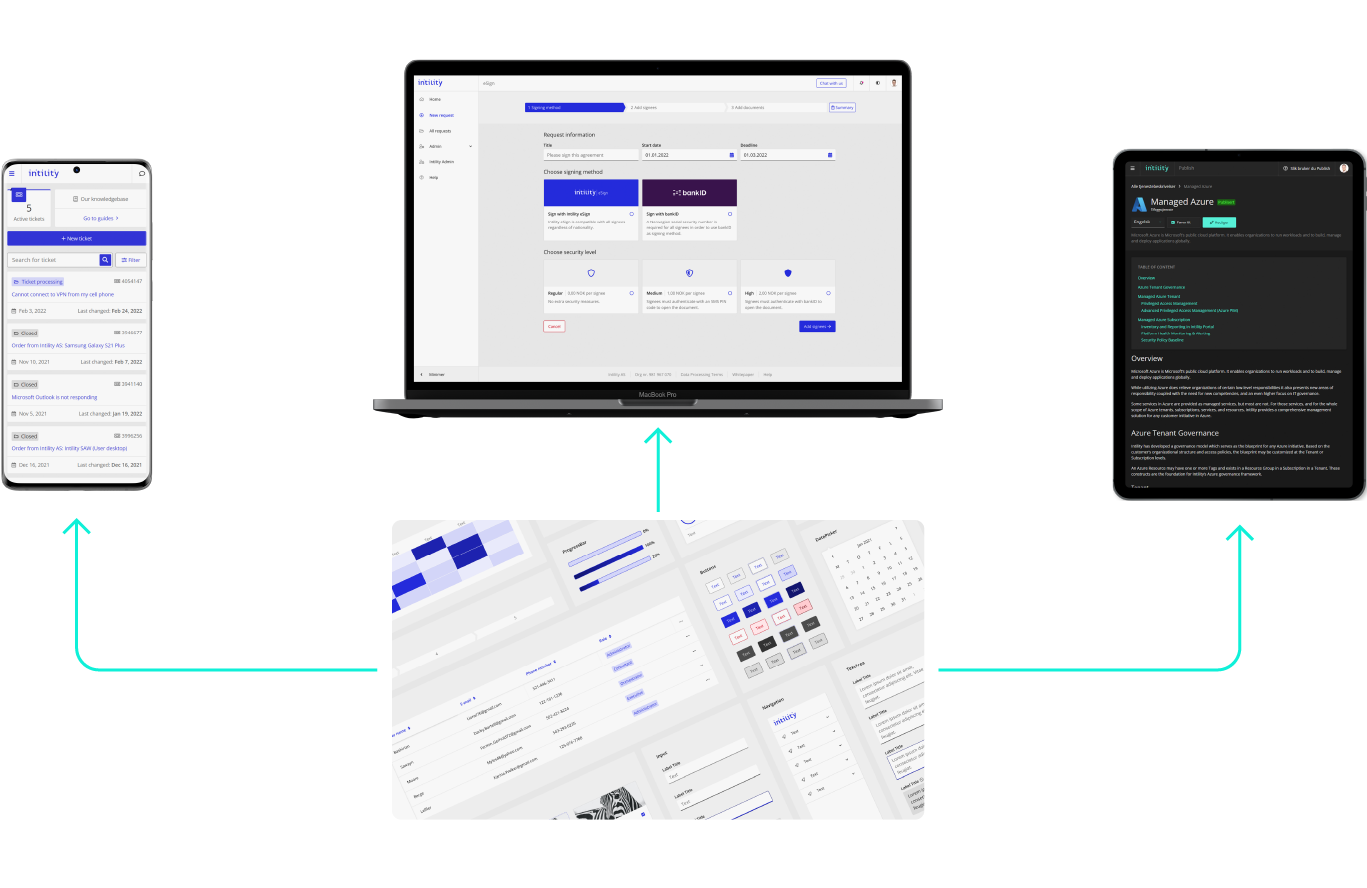 The road to a new design system {engineering@intility}