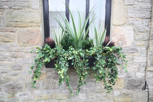 Bespoke Artificial Window Boxes - Design Example