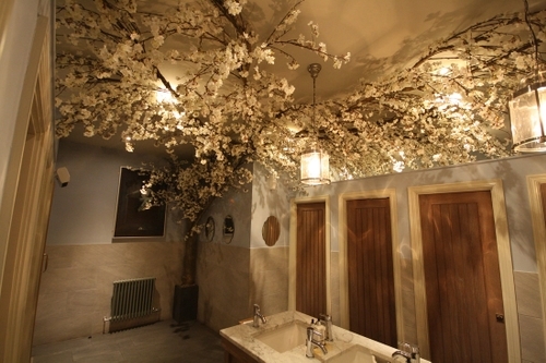 Bespoke Artificial Ceiling Canopy Trees - Design Example