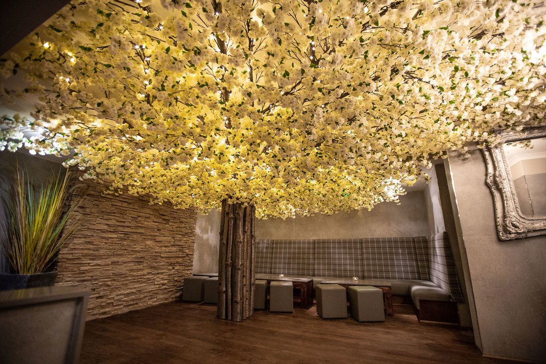 Bespoke Artificial Ceiling Canopy Trees - Design Example