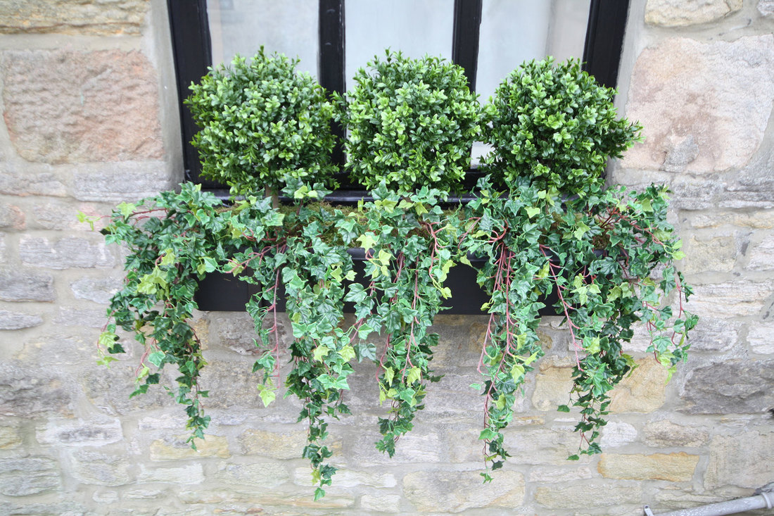 Bespoke Artificial Window Boxes - Design Example