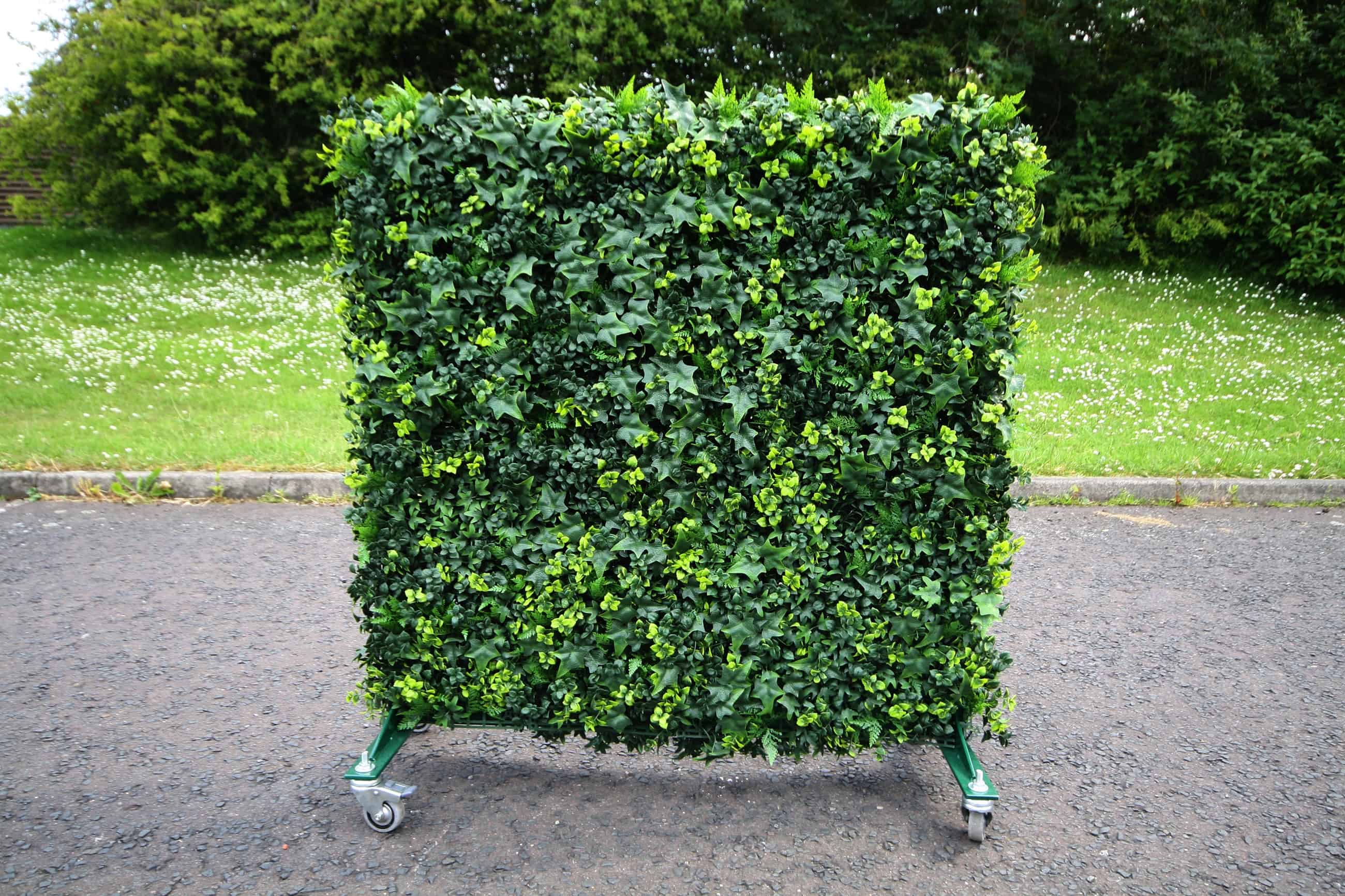 Bespoke Artificial Exterior Green Wall - Design Example