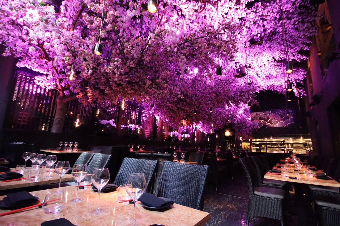 Bespoke Artificial Ceiling Canopy Trees - Design Example