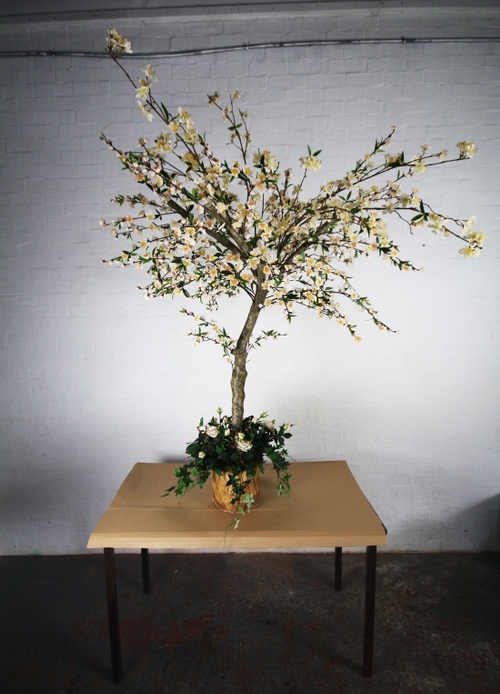Bespoke Artificial Table Top Trees - Design Example