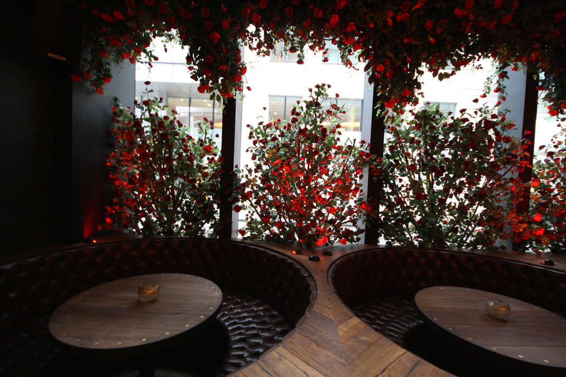 Bespoke Artificial Rose Trees - Design Example