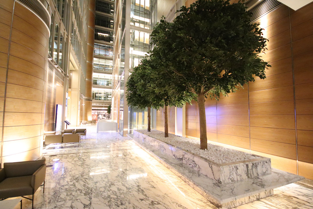 Bespoke Artificial Ficus Trees - Design Example