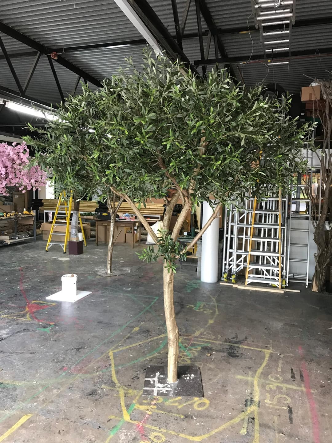 Bespoke Artificial Olive Trees - Design Example