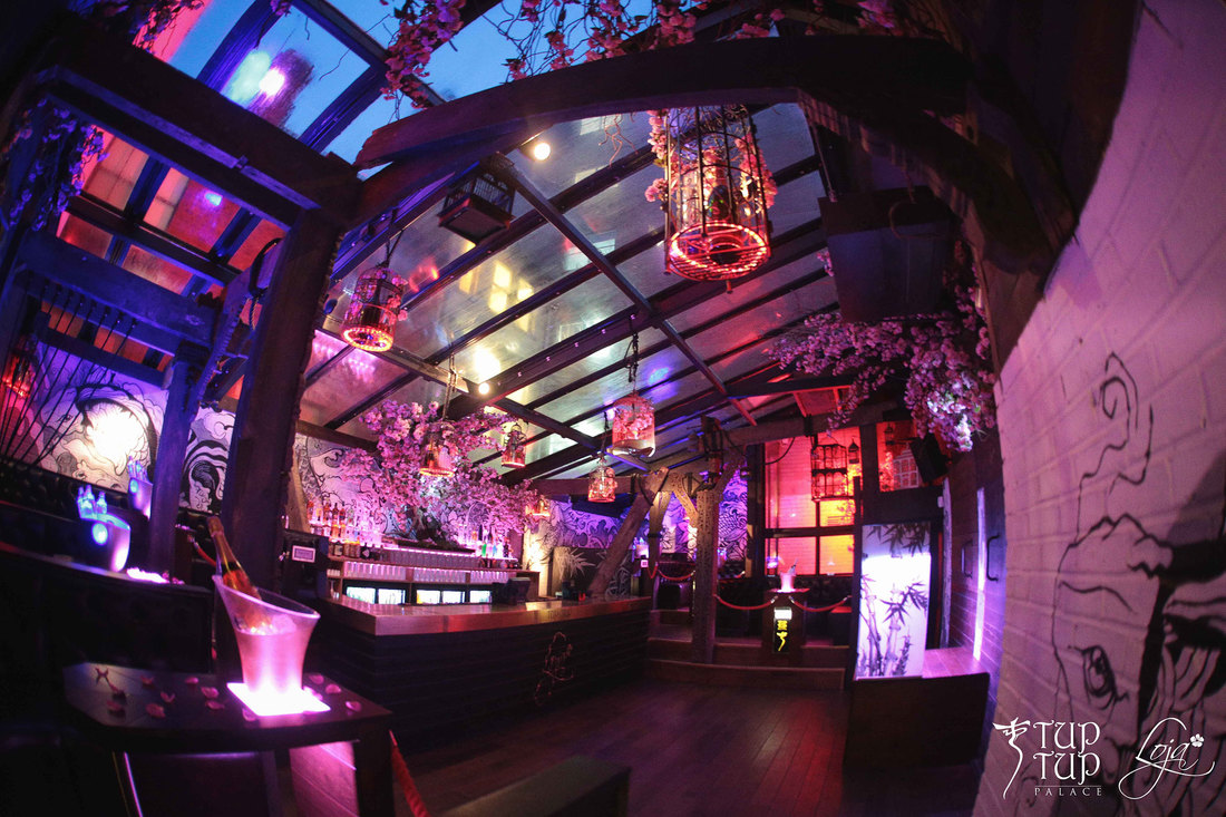 Bespoke Artificial Trees Example - Tup Tup Palace Newcastle