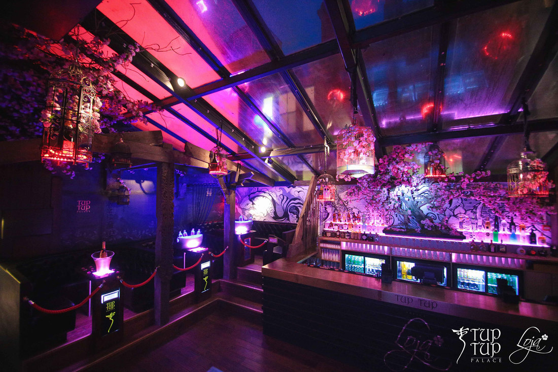 Bespoke Artificial Trees Example - Tup Tup Palace Newcastle