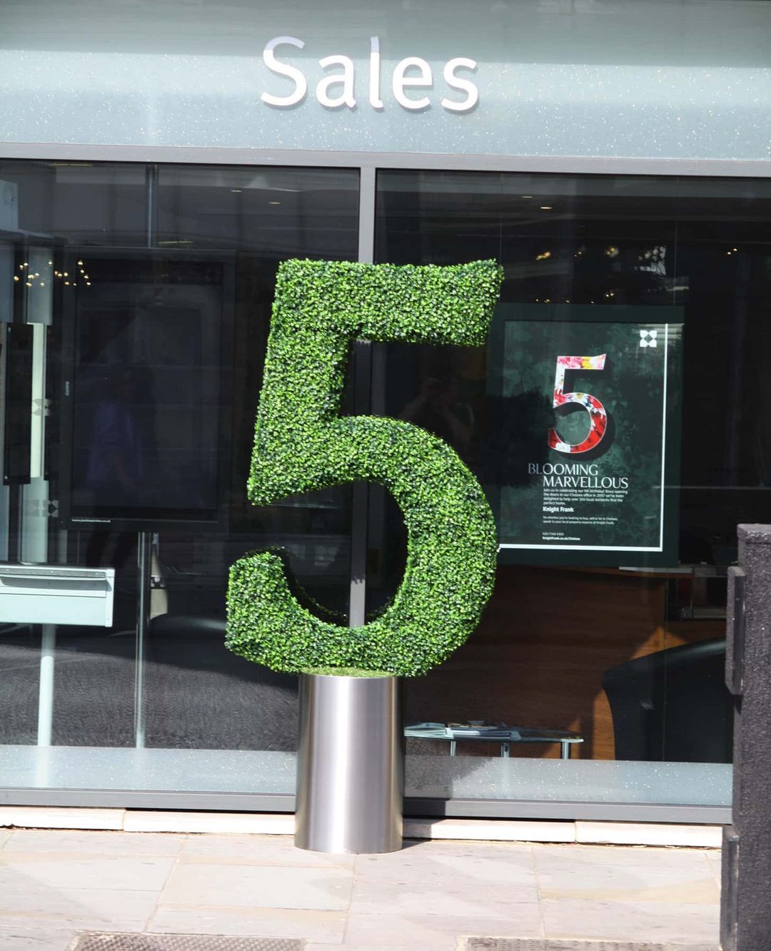 Bespoke Artificial Topiary Letters, Numbers & Shapes - Design Example