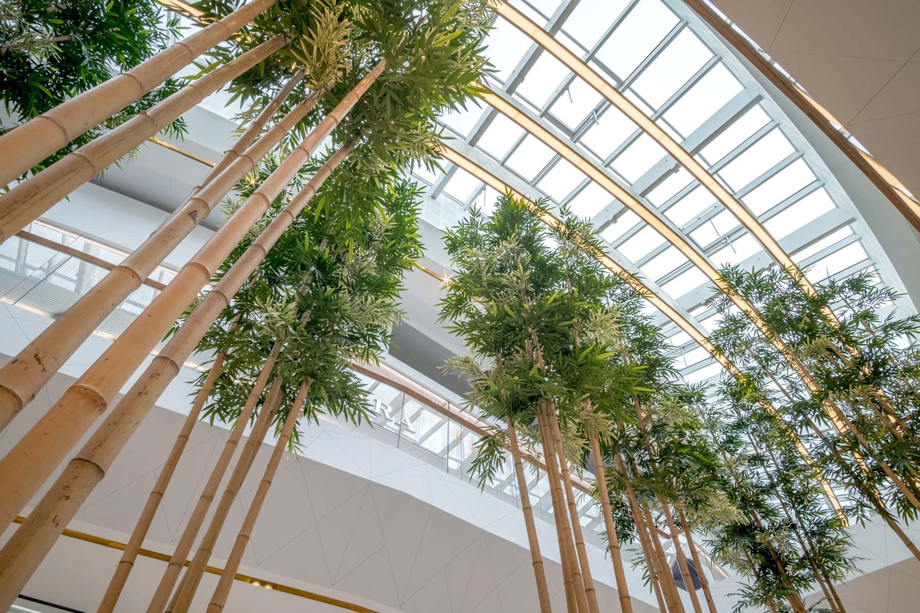 Bespoke Artificial Bamboo Trees - Design Example