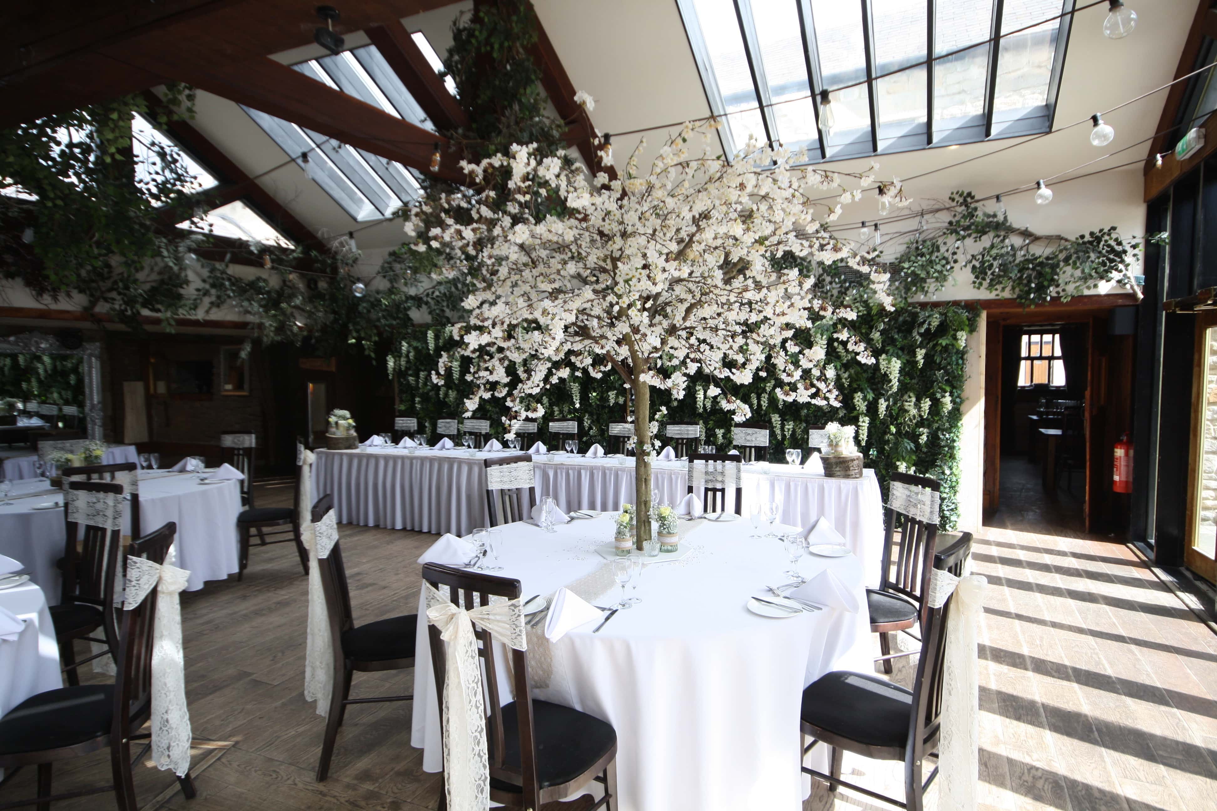 Bespoke Artificial Table Top Trees - Design Example