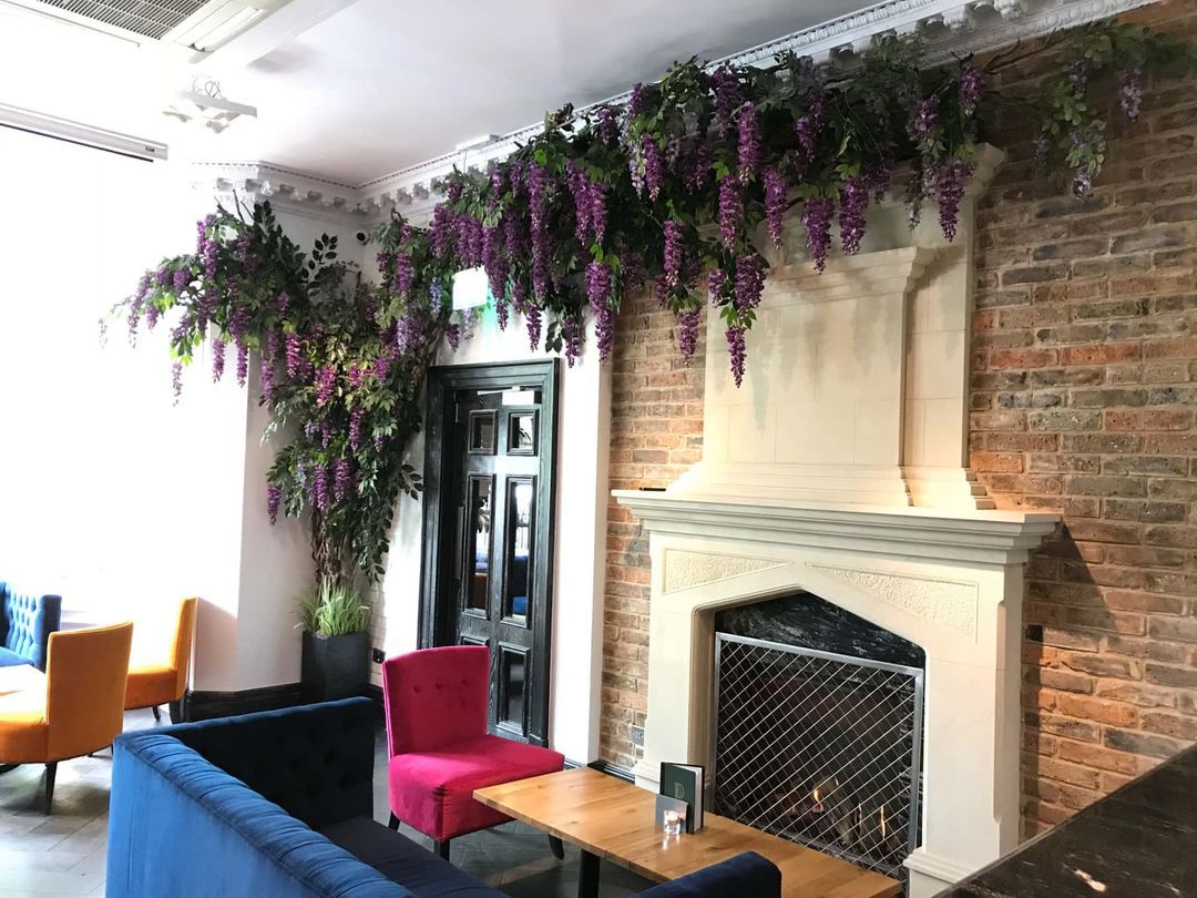 Bespoke Artificial Wisteria Trees - Design Example