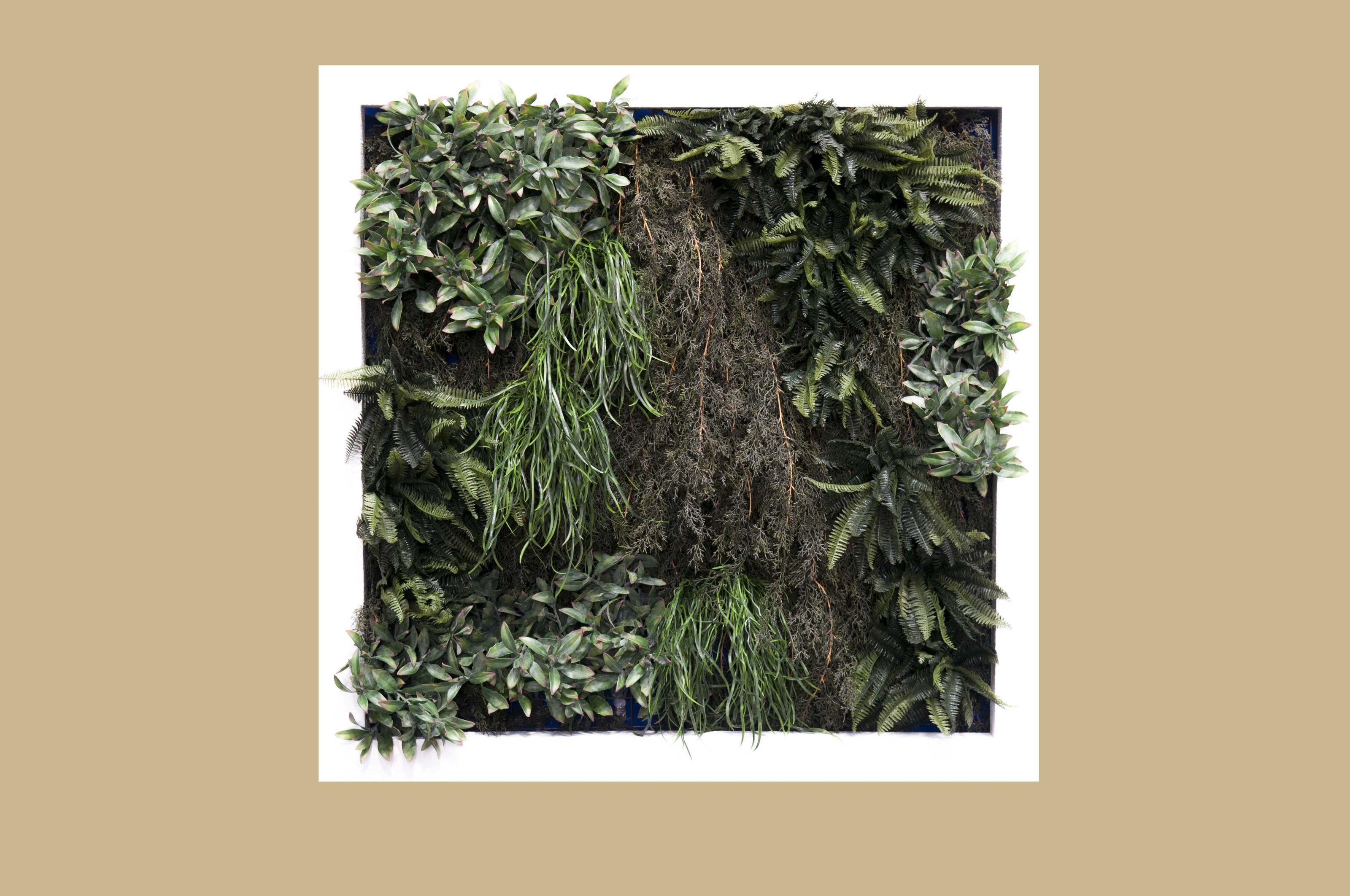 Bespoke Artificial Foliage Green Wall Panels - Design Example
