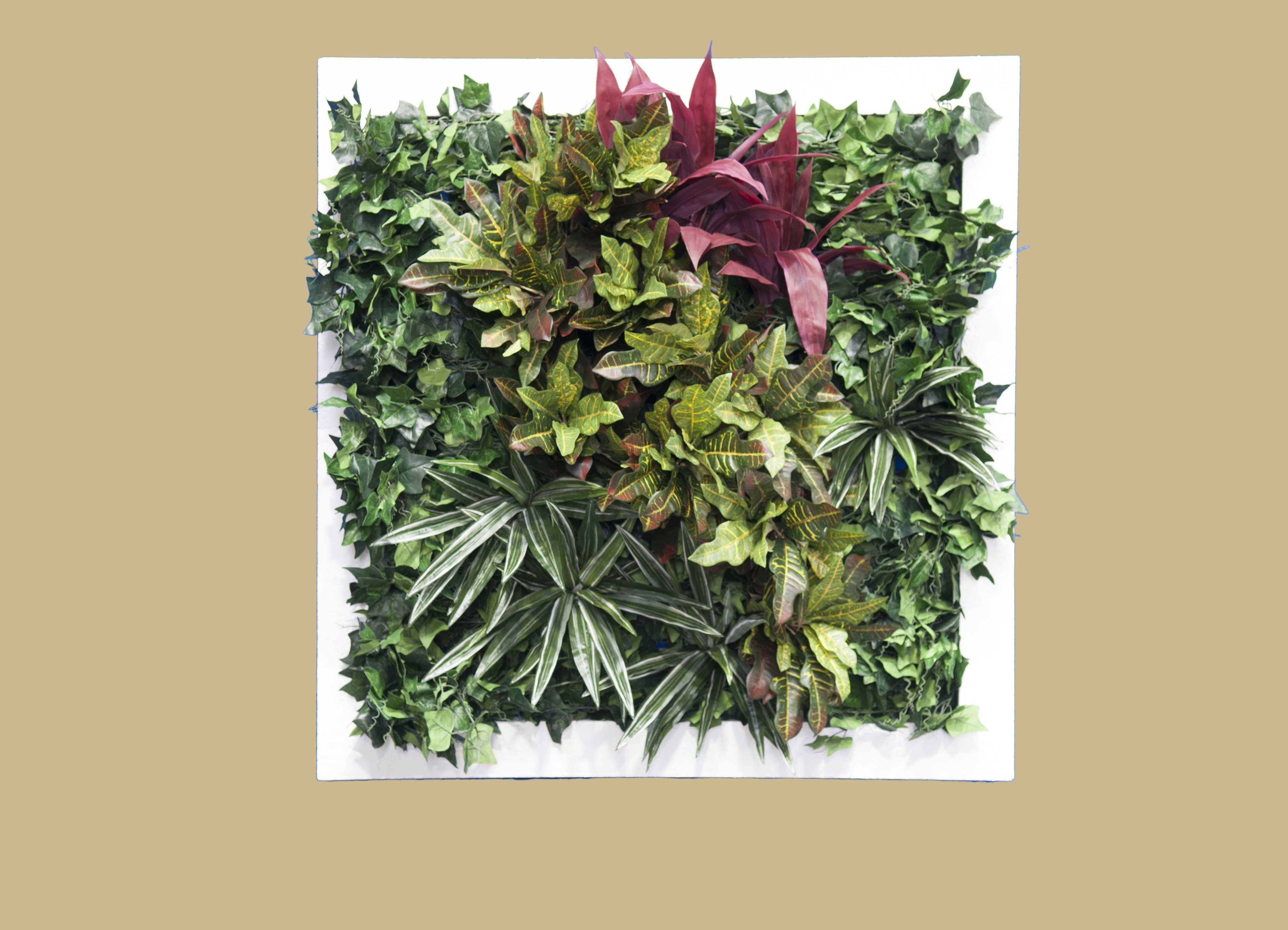 Bespoke Artificial Foliage Green Wall Panels - Design Example