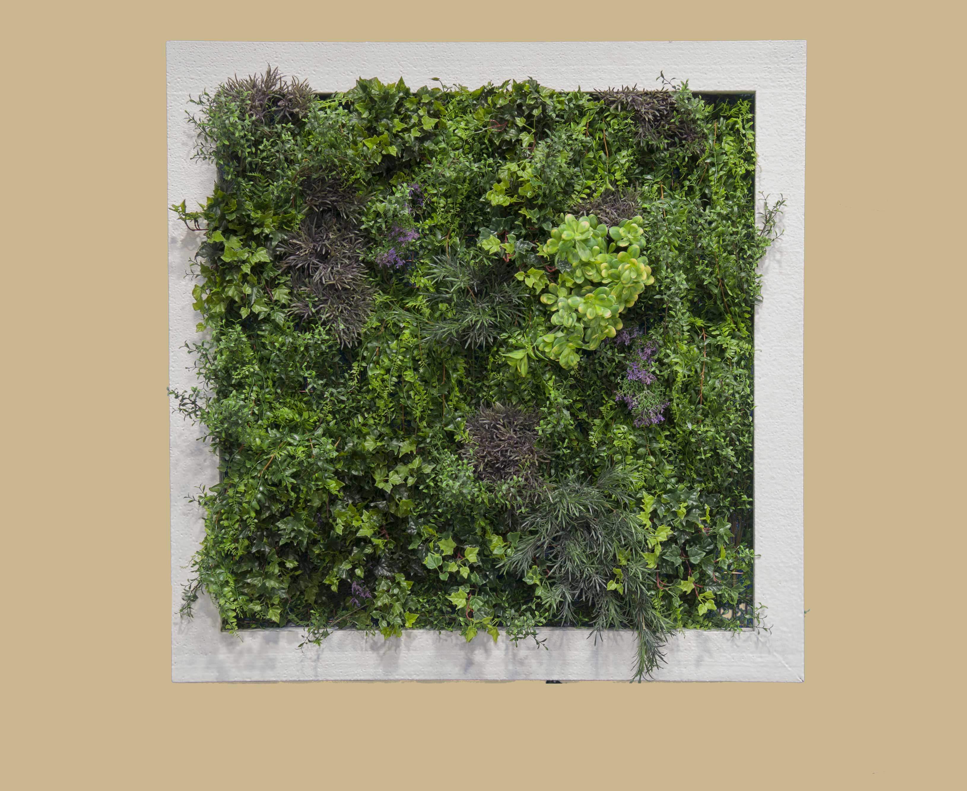 Bespoke Artificial Foliage Green Wall Panels - Design Example