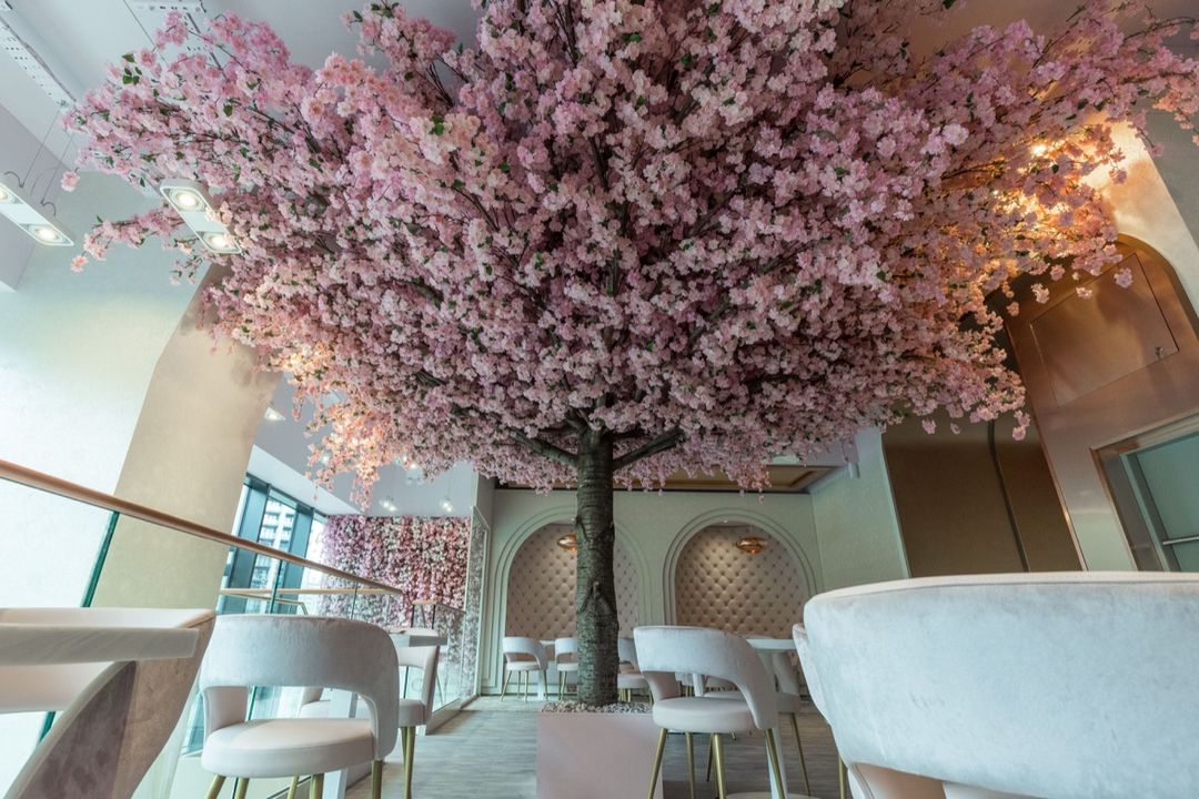 Bespoke Large Artificial Blossom Trees - Design Example