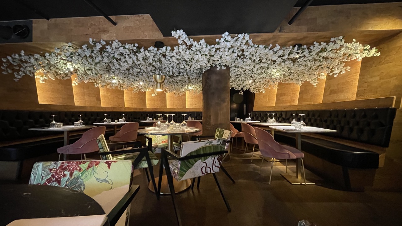 Bespoke Artificial Ceiling Canopy Trees - Design Example