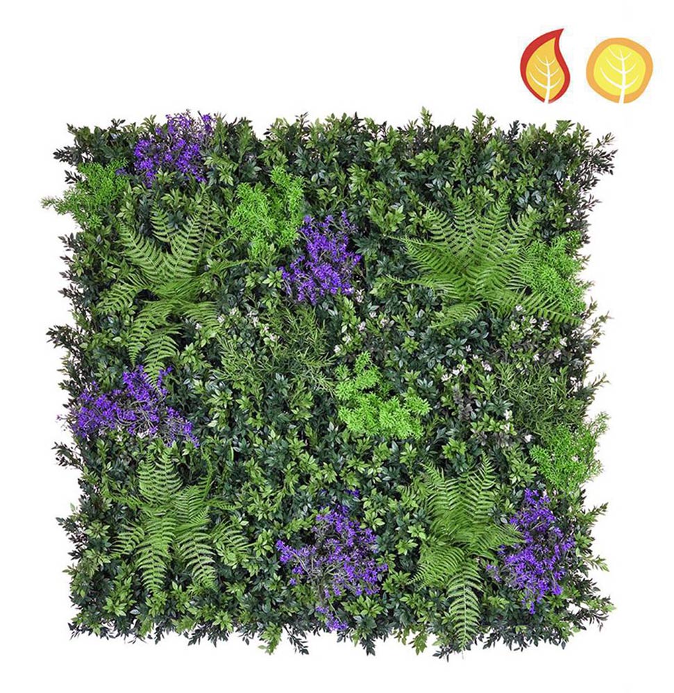 Bespoke Artificial Exterior Green Wall - Design Example