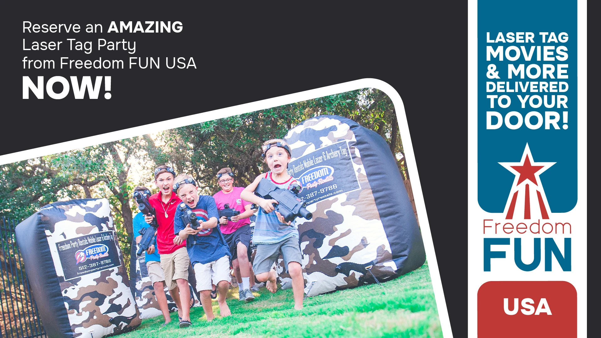 Laser Tag Equipment Rentals | Freedom FUN USA
