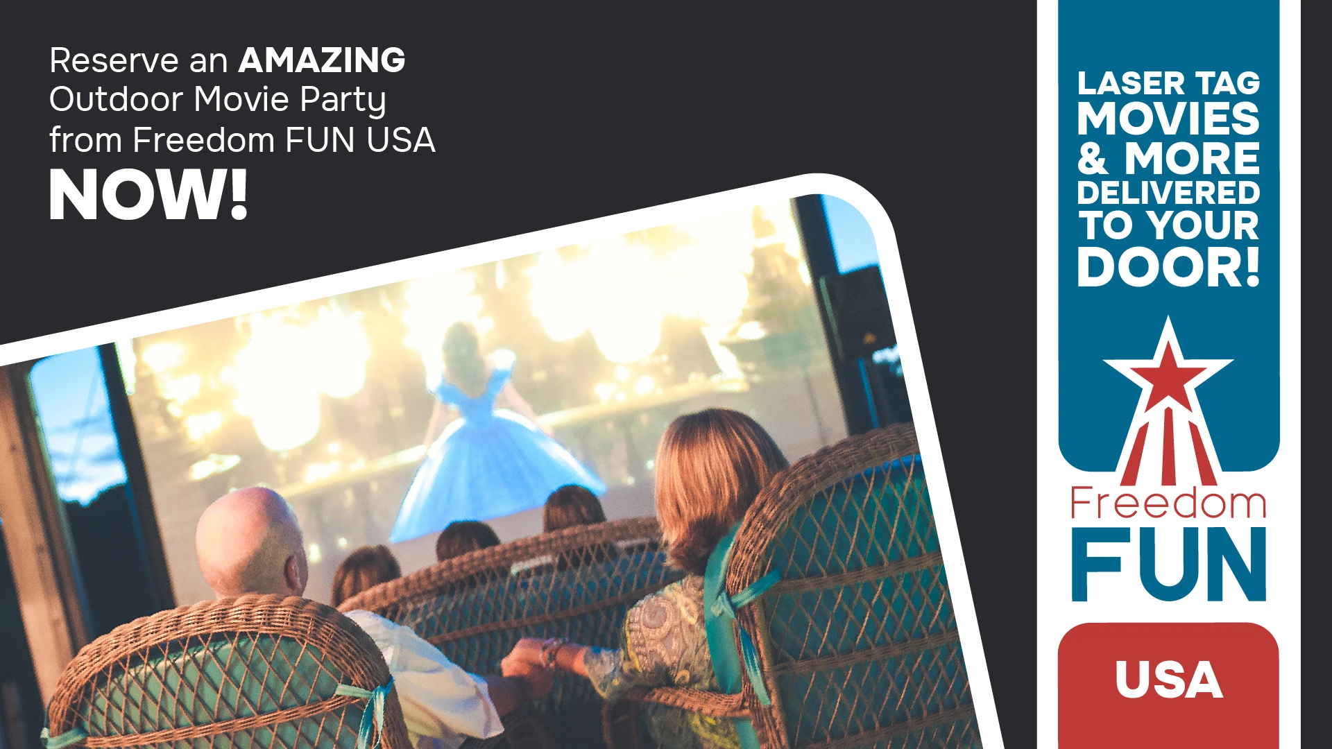 Outdoor Inflatable Movie Screen Rental