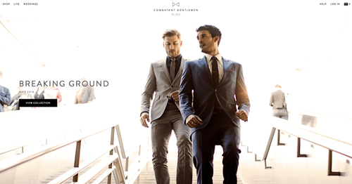 60 Of The Best Menswear Ecommerce Website Designs In Existence