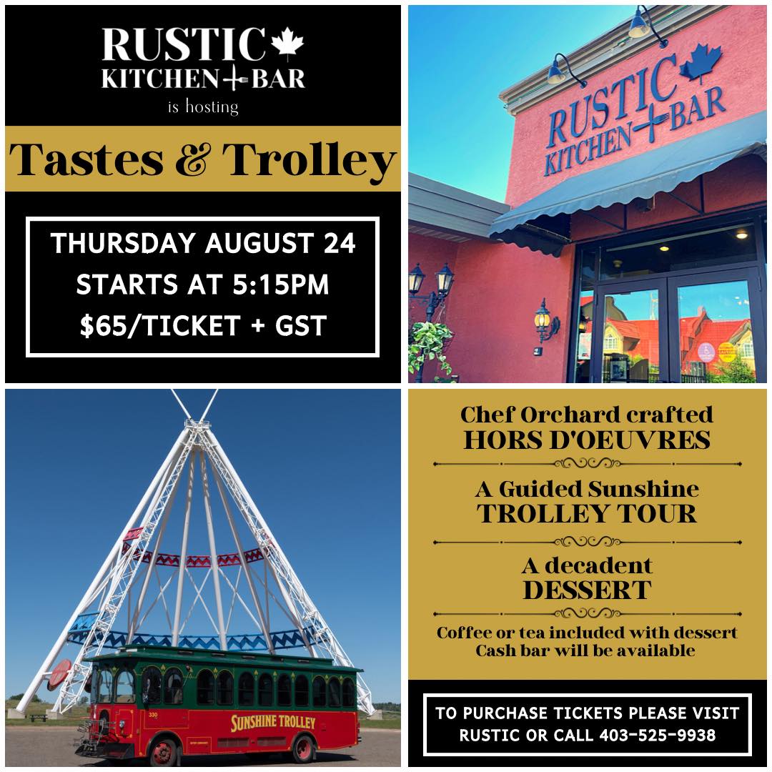 Tastes & Trolley | Event Listing | Tourism Medicine Hat